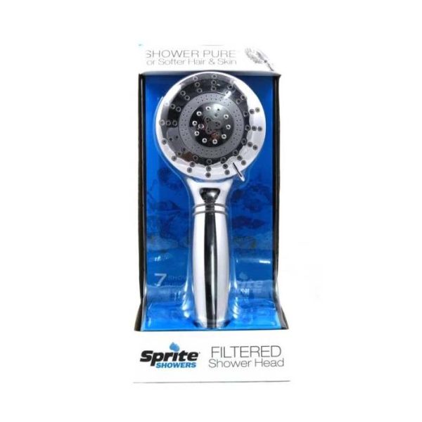 Sprite Shower Pure Hand Held Shower Filter 7 Settings
