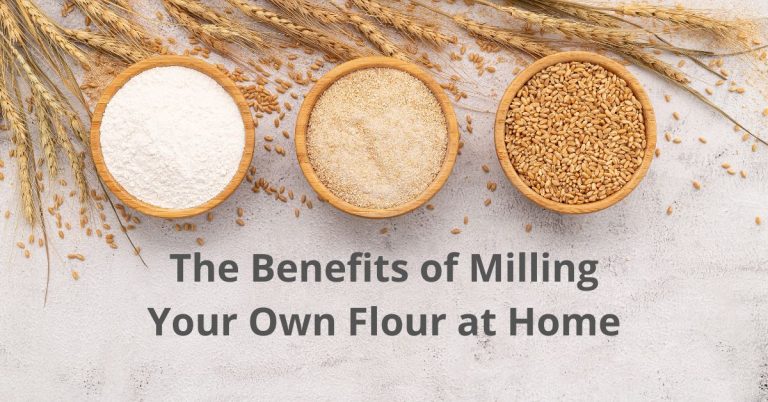 The Benefits of Milling Your Own Flour at Home | Living Whole